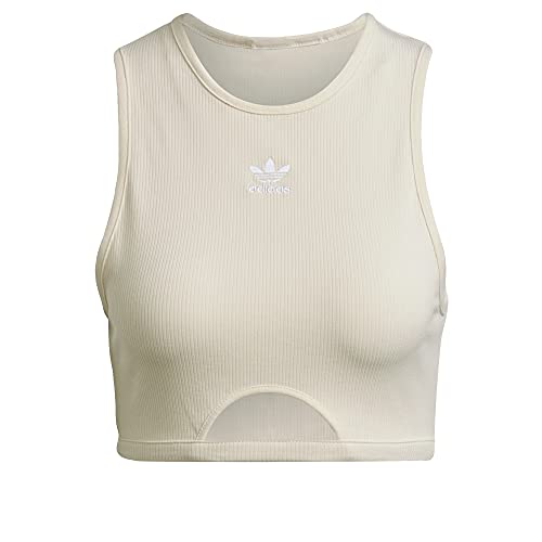 adidas Originals Women's Tank Top, Wonder White, X-Large