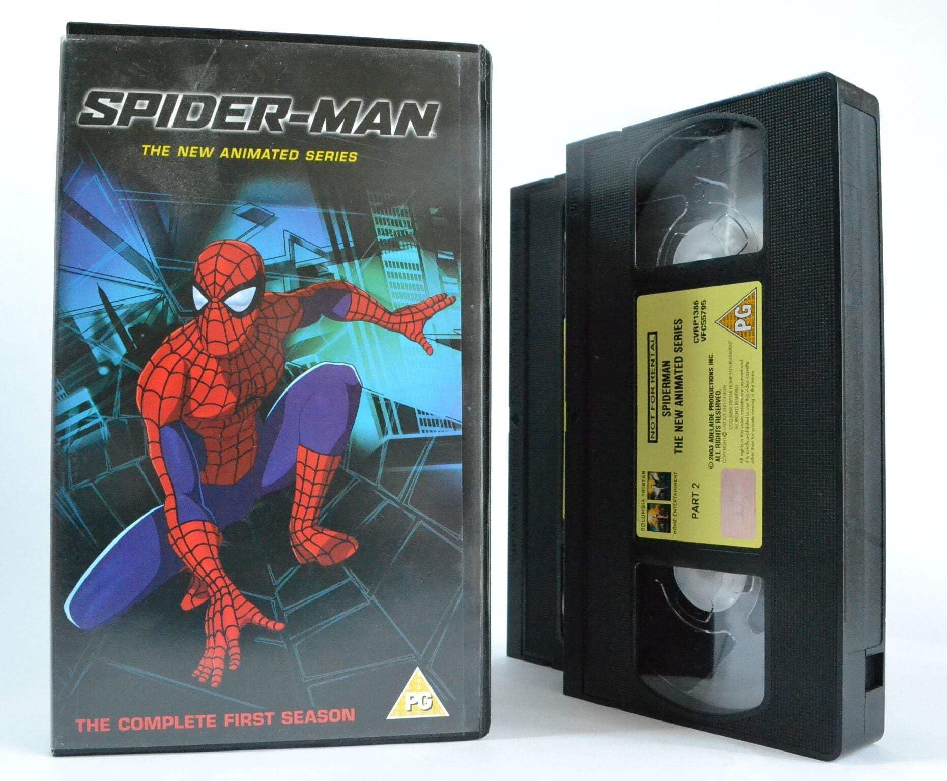 Spider-Man: (2003) Complete First Season [Double Tape Animation] Kids VHS