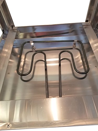 HeatMax 181824 Food Warmer Display with Water Tray for extra Humidity -- MADE IN USA with service and support