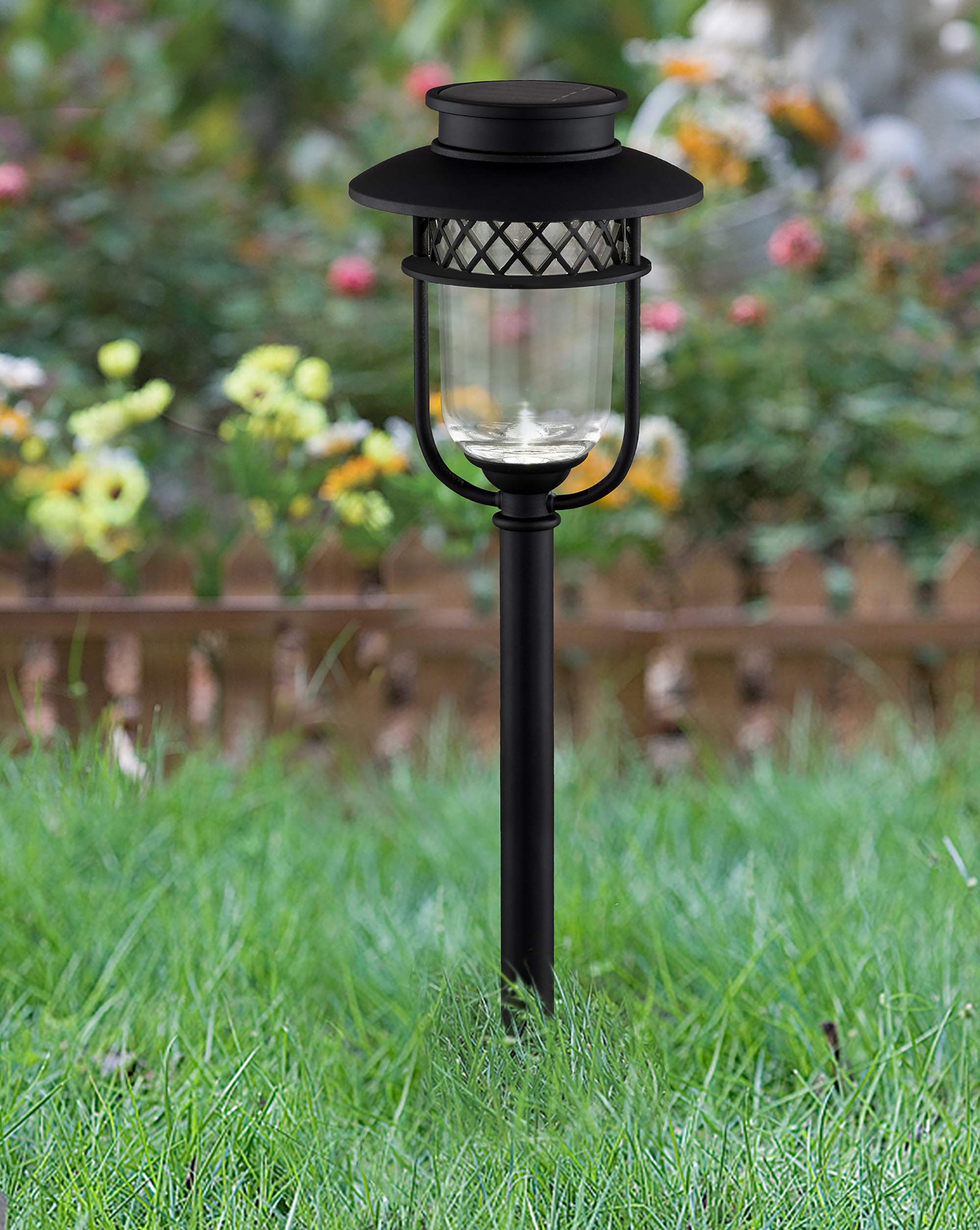 Classy Caps GL1101 High Performance Solar Landscape Light, Black