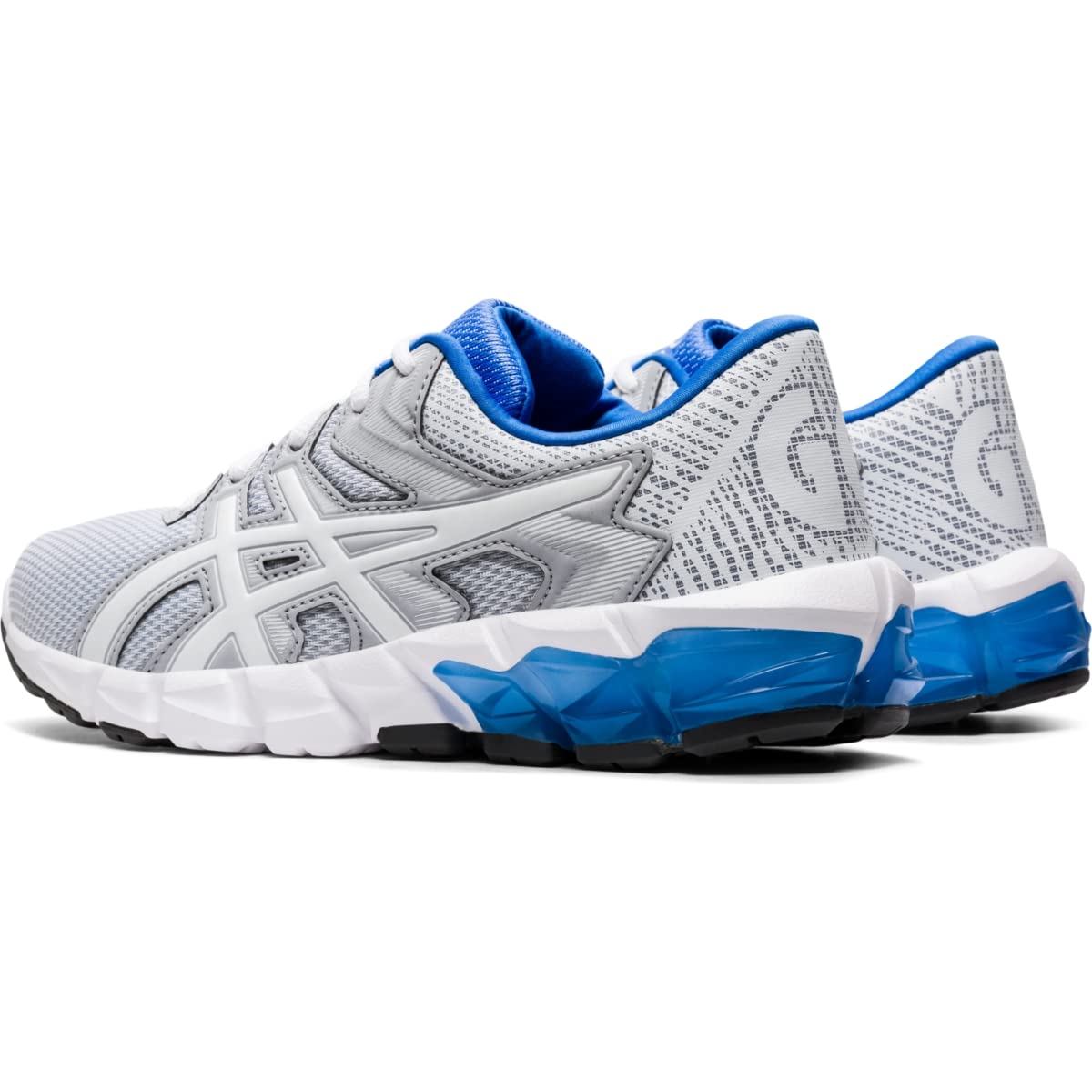 ASICS Kid's Gel-Quantum 90 2 Grade School Running Shoes, 7, White/Fresh ICE
