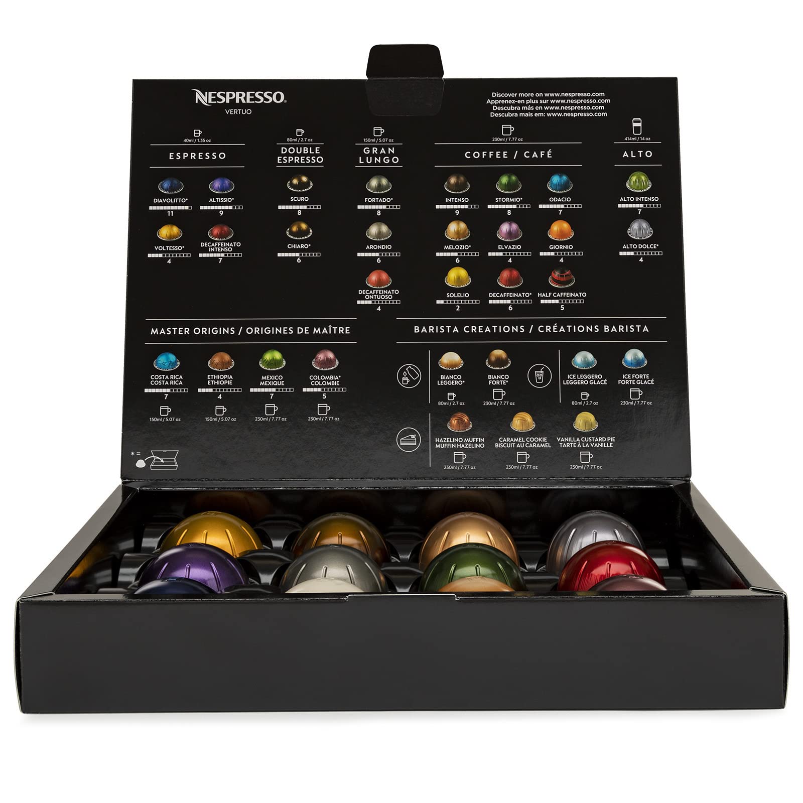 Nespresso BNV550GRY1BUC1 Vertuo Next Coffee and Espresso Machine (Light Gray) Bundle with 14oz Pour Over Coffee Maker Set (2 Items)
