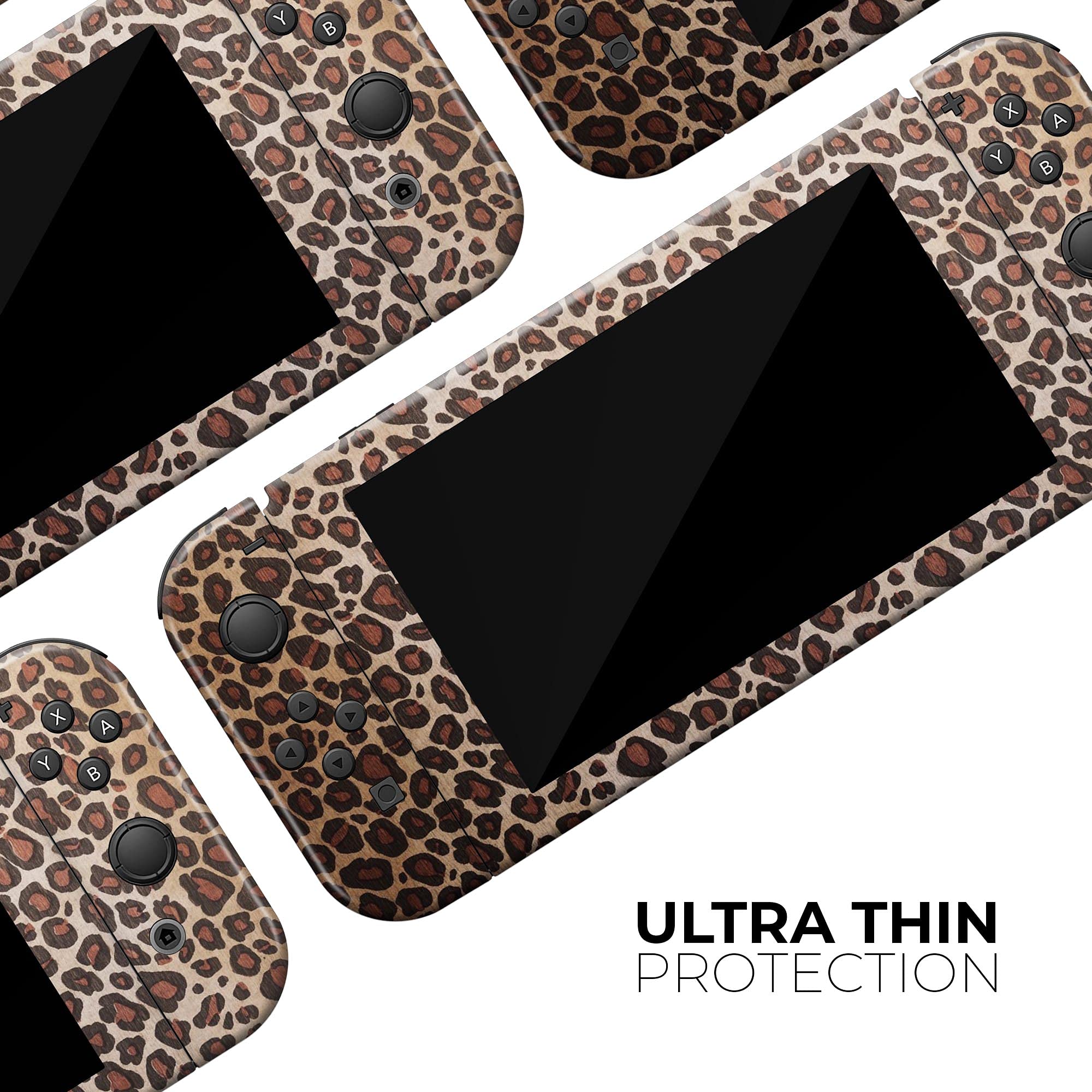 Design Skinz - Compatible with Nintendo Switch Lite - Skin Decal Protective Scratch-Resistant Removable Vinyl Wrap Cover - Vibrant Cheetah Animal Print V3