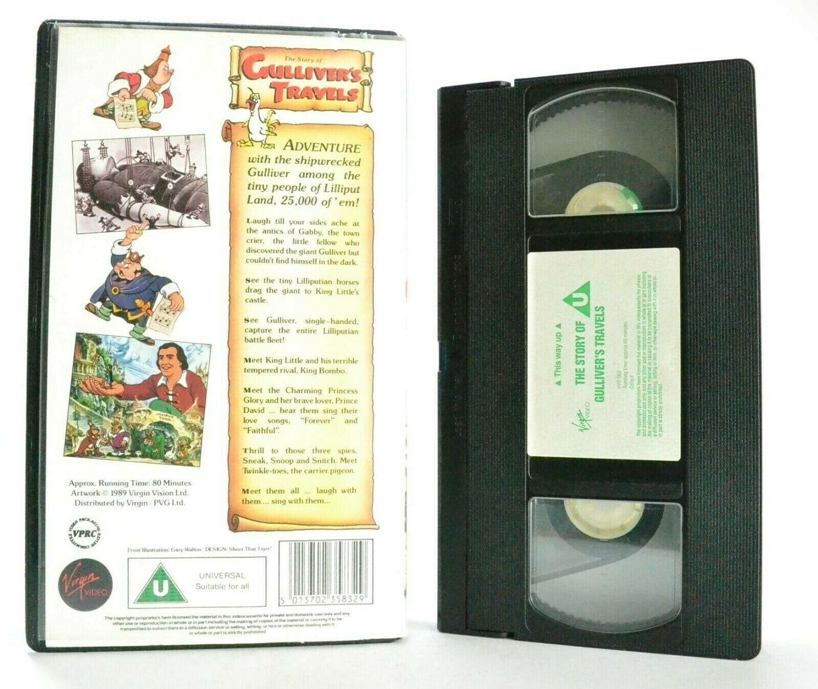 Gulliver's Travels, The Story Of [VHS]