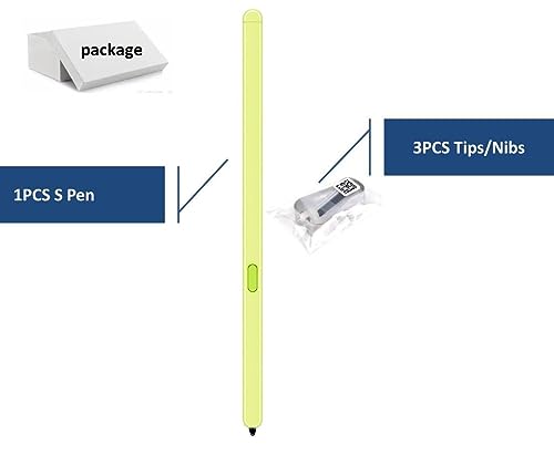 Galaxy Z Fold 5 S Pen Fold Edition Stylus Pen, Slim 1.5mm Pen Tip, 4,096 Pressure Levels for Samsung Galaxy Z Fold 5 Phones Only (Green)