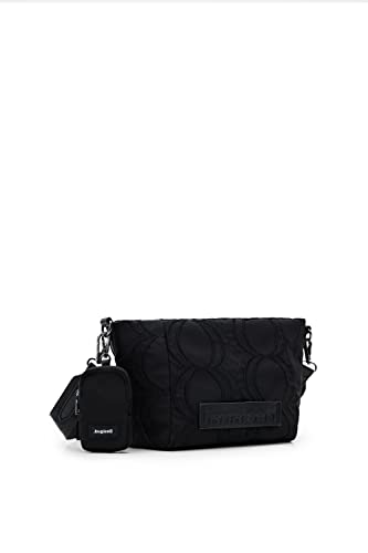 Desigual Accessories Fabric Across Body Bag, Black