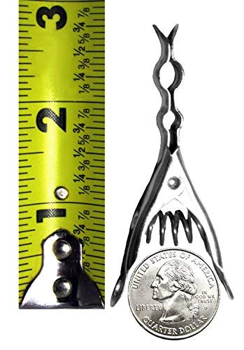 Henry Berry & Dairy Extreme Clothespins | Solid 304 Stainless Steel | 20 Pack | Heavy Duty | Anti-Rust | Laundry Pins | Clothes Pins | Chip Clips | Lifetime Product | No Plastic | Made in Italy