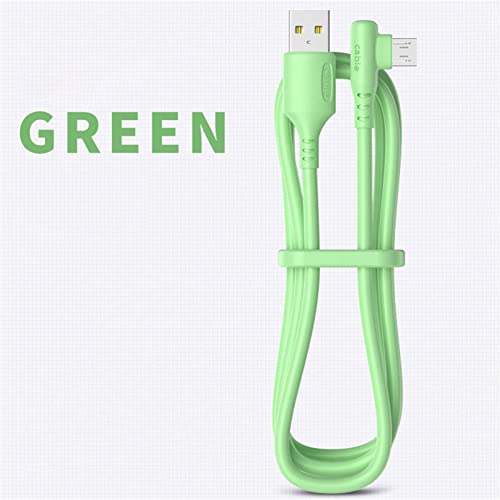 BGNTBUK Type C Extension Cable 10ft USB Cable Right Angle 90° Elbow Liquid Micro USB 3A Fast Charging Cable Charging Cables for Products 10ft