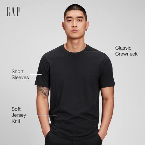 GAP Mens Everyday Soft Crew Neck T-Shirt T Shirt, Red Clay, Large US