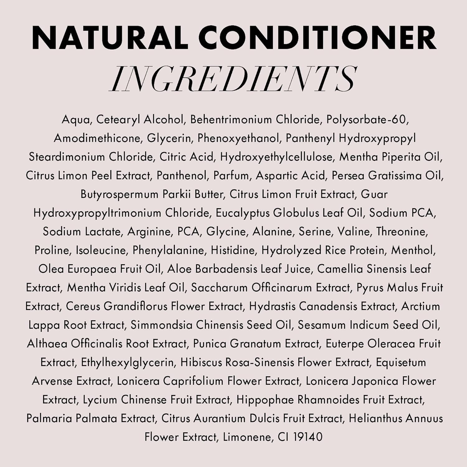 Hanz de Fuko Premium Natural Conditioner β Sulfate and Paraben Free β Fights Dandruff and Scalp Irritation β 16+ Natural Plant Extracts, 8 oz.