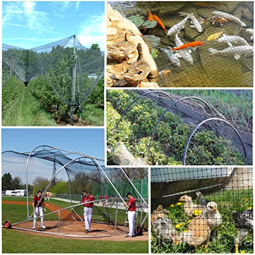 Bird Netting,7x100FT Garden Netting for Garden Protection, Durable Deer Fencing Net, Protecting Plants, Fruit Trees, Vegetables from Birds and Other Animals