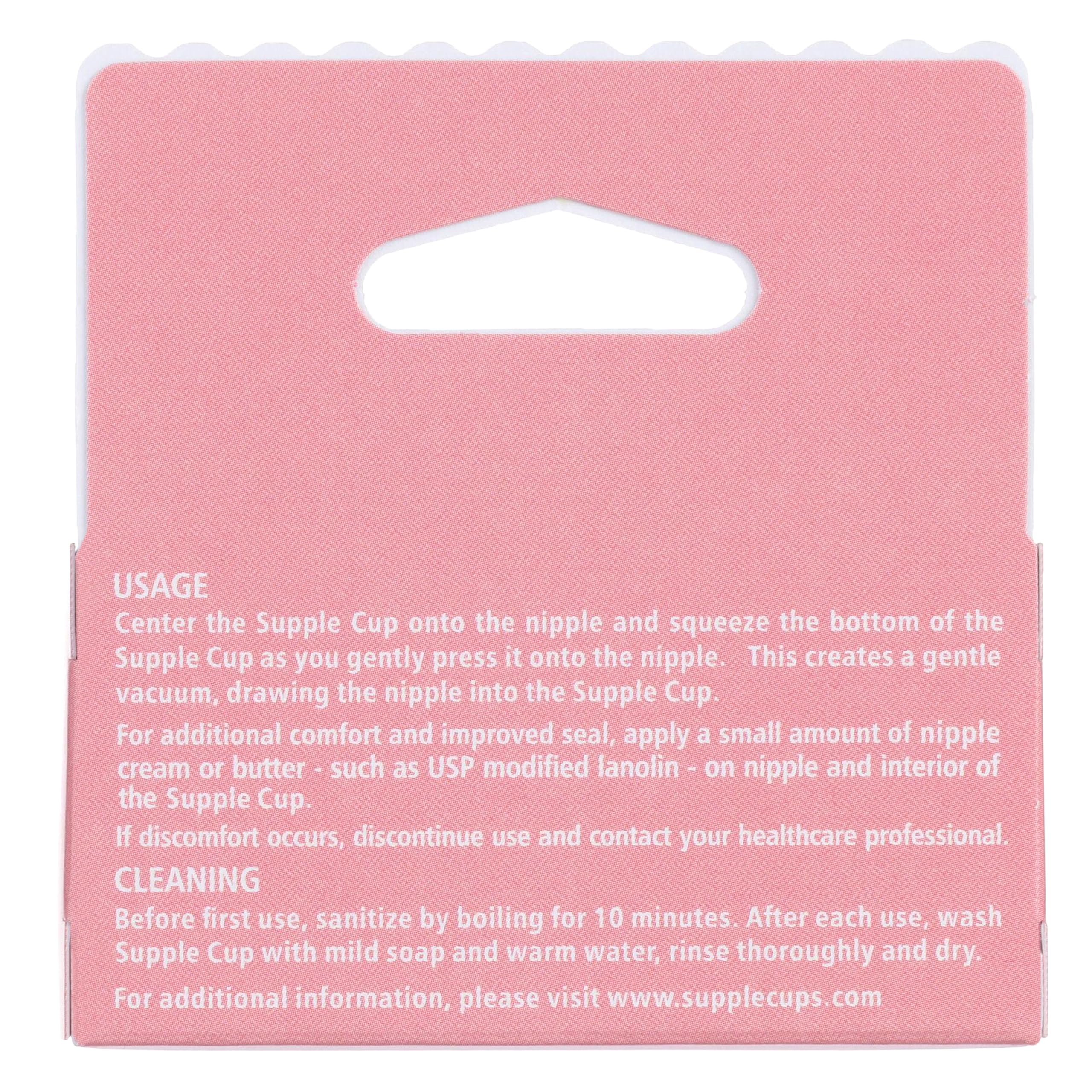 Supple Cups for Flat, Shy and Inverted Nipples (Size 2)