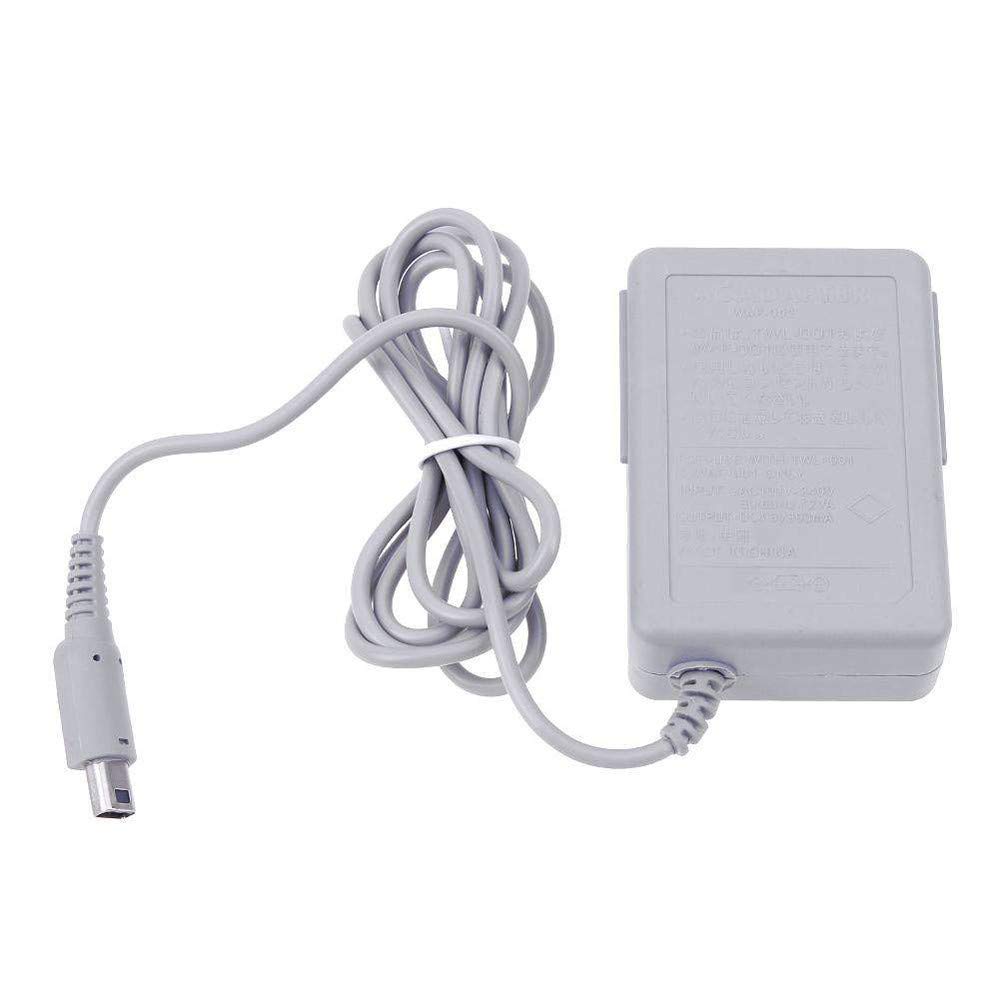 Charger Power Supply AC Adapter Wall Charger Power Cord Travel Battery Charging Cord Cable Replacement Accessories Kit for Ninten-do 2DS XL 3DS NDSi DSi (White)