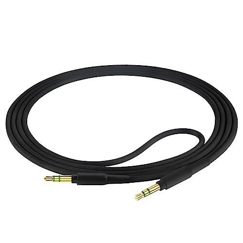 GEEKRIA Audio Cable Compatible with Beats Studio Pro, Solo 3, Solo 2, Studio 3, Studio 2, Executive, Pro, Mixr Cable, 3.5mm Aux Replacement Stereo Cord (4 ft/1.2 m)