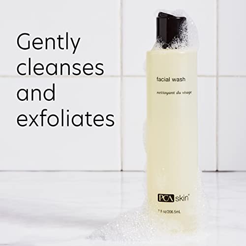 PCA SKIN Acne Cleanser Face Wash - Gentle Foaming Facewash Women's, Removes Dirt, Oil & Makeup, 7 oz Bottle