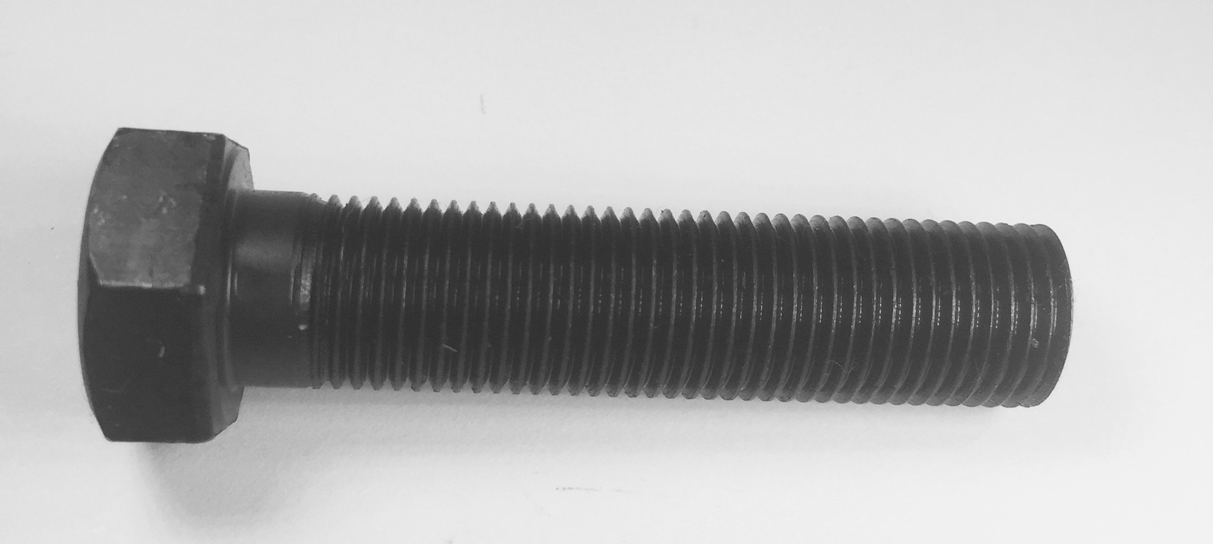 Serval Products 3/8-24 X 1' Left Hand (Reverse) Thread Bolt Full Threaded Grade 8 (PKG of 1)