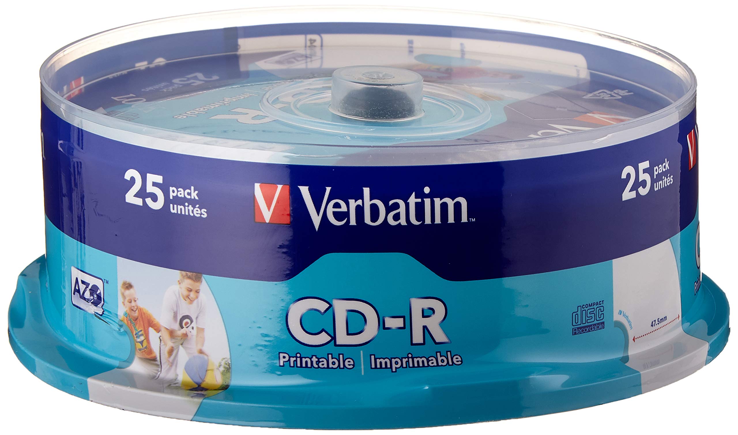 Verbatim 43439 - Virgin CDs (Pack of 25)