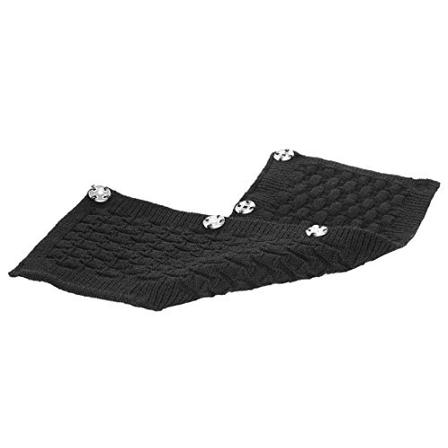 Geekria Knit Fabric Headband Cover Compatible with Bose QC35 II, QC25, QC15, QC2 Headphones, Head Cushion Pad Protector, Replacement Repair Part, Sweat Cover, Easy DIY Installation (Black)