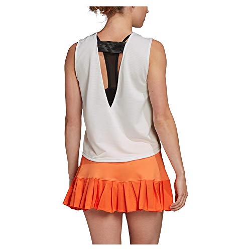 adidas Women's Tennis Camo Tank Primeblue Dark Gray/Black Small