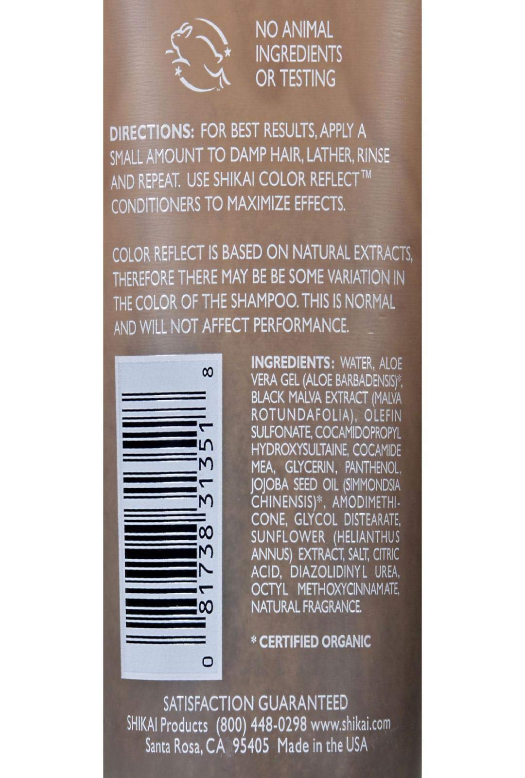 Shikai, Shampoo Color Reflect Deep, 8 Fl Oz