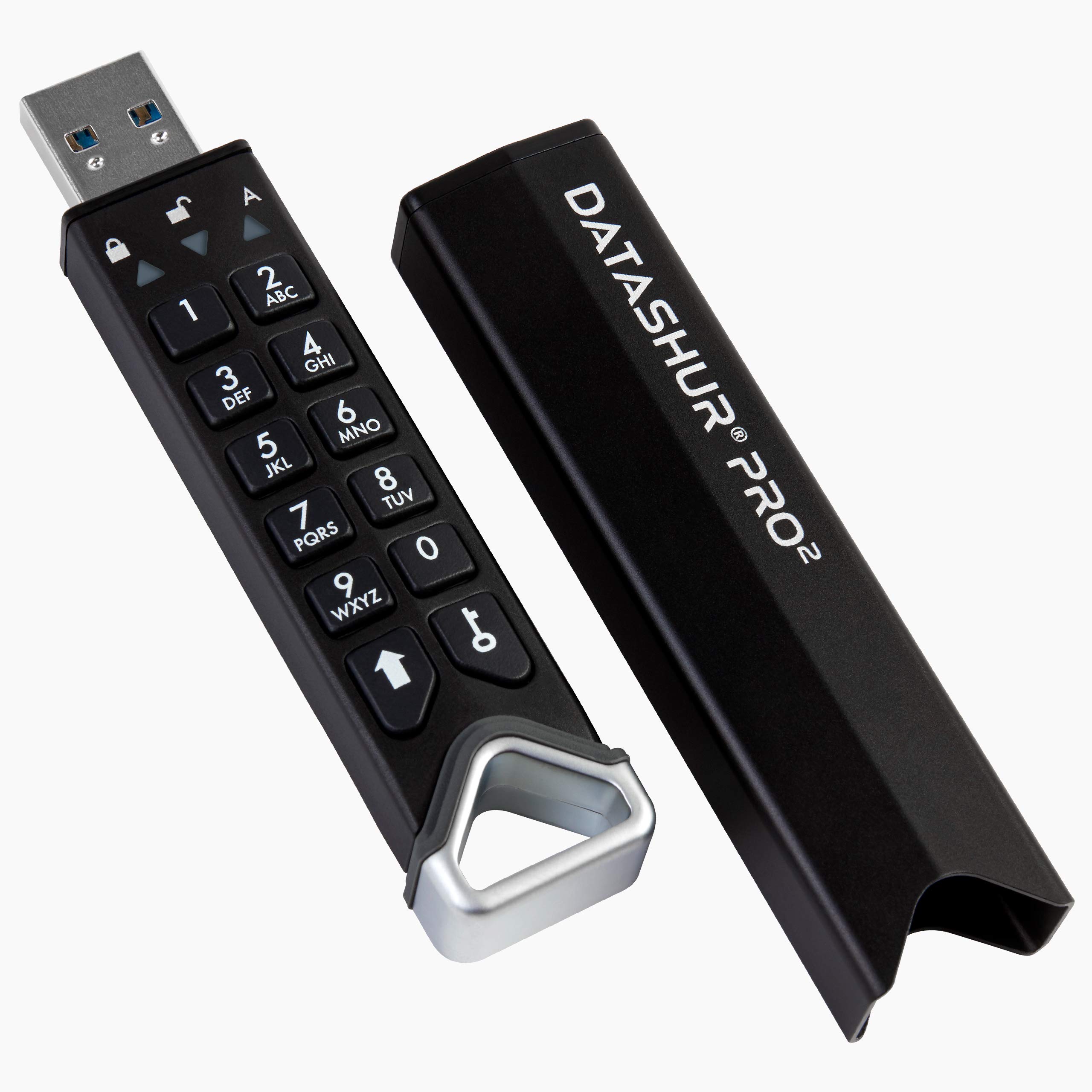 iStorage datAshur PRO2 16 GB | Secure Flash Drive | FIPS 140-2 Level 3 Certified | Password protected | Dust Water-Resistant