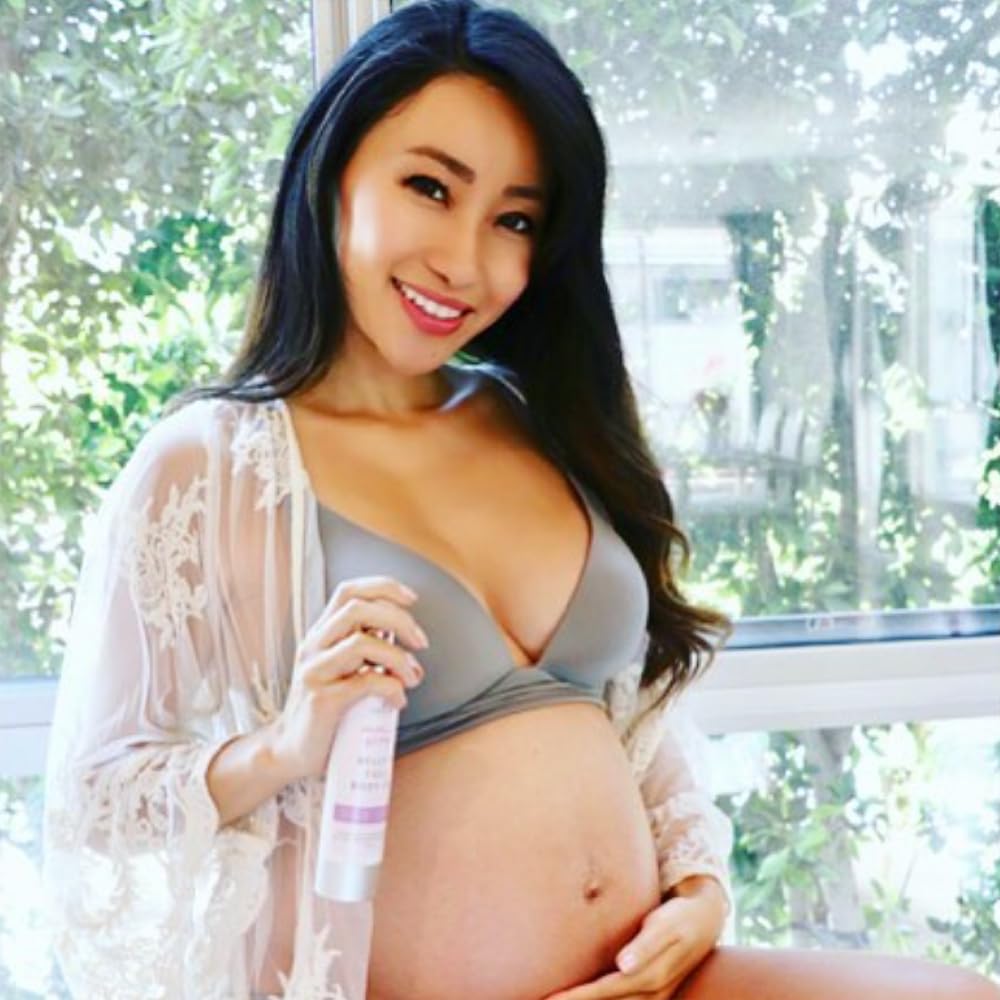 Organic Belly Oil for Stretch Marks, Plant-Based & Pregnancy-Safe Postpartum Skincare, Ultra Soothing Hydrating Nourishing
