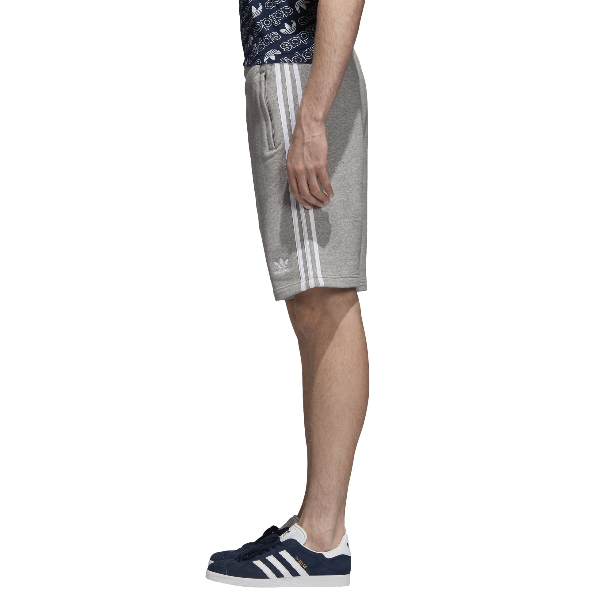 adidas Originals,mens,3-Stripes Shorts,Crew Blue,Medium