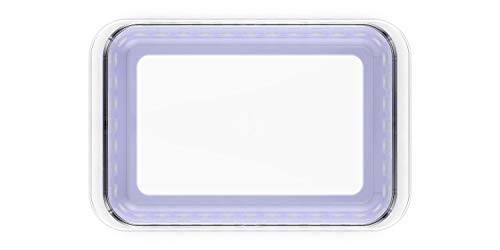 Ello Duraglass Baking Dish, 9x13-3Qt, Tropical Violet & DuraGlass Food Storage Glass Lunch Bowl - Meal Prep Container with Silicone Sleeve and Airtight Lid, 5 Cup, Yucca