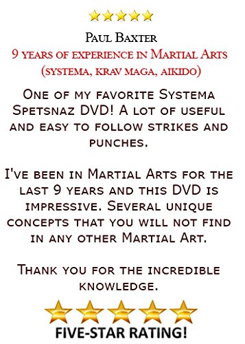 HAND-TO-HAND COMBAT DVD #4: Strikes - Punches - Kicks by Russian Systema Spetsnaz, Street Self-Defense Training DVD, Russian Martial Art Instructional Video