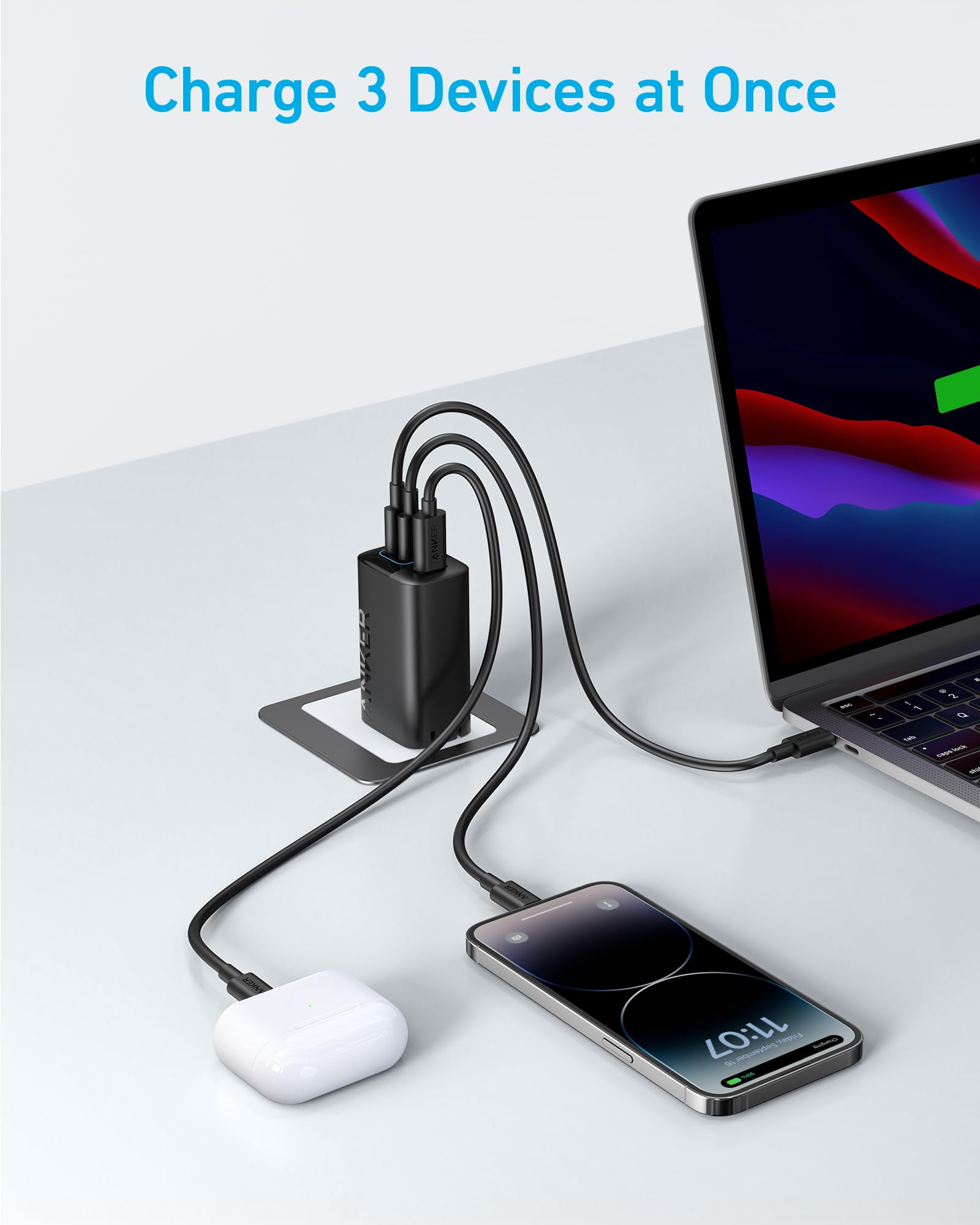 Anker 737 Power Bank (PowerCore 24K) with 67W USB-C Charger