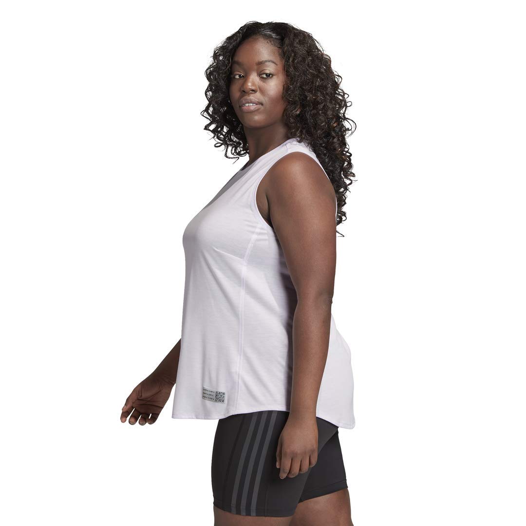 adidas Women's Adapt To Chaos Tank Purple Tint 2X