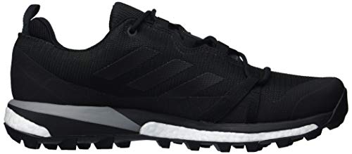 adidas Women's Terrex Skychaser Light Gortex Hiking Boot, Carbon/Black/Pink, 11 M US