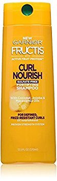Garnier Fructis Triple Nutrition Curl Nourish Fortifying Shampoo, 12.5 Fl Oz (Pack of 2)