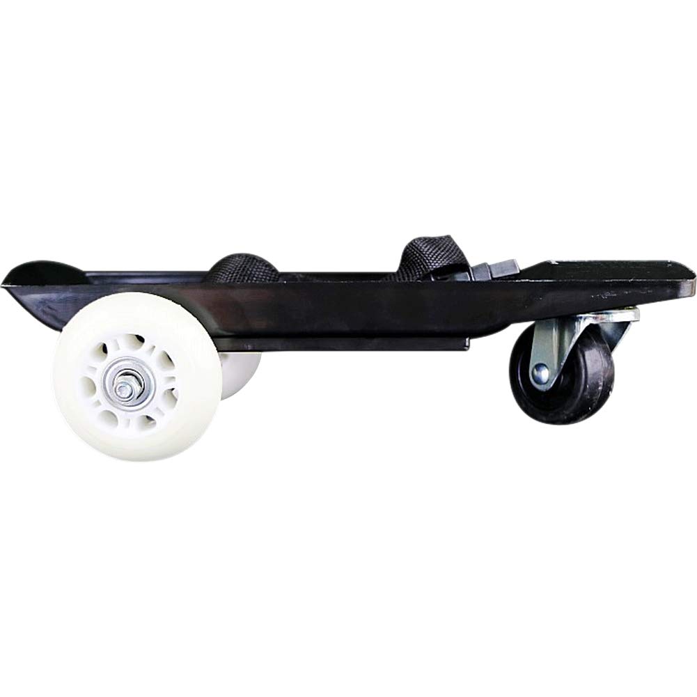 Pearlead ABS Tri-Dolly Motorcycle Wheel Moving Dolly with Fixed Belt Straps 330-lb Load Capacity
