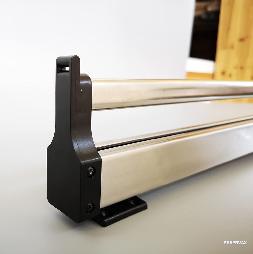 Closet Clothes Hanger Rail,Pull-Out Closet Rod 30-60cm,Wardrobe Clothing Rail,Closet Organizer Rack for Pants and Coat (800mm/31.5inch)
