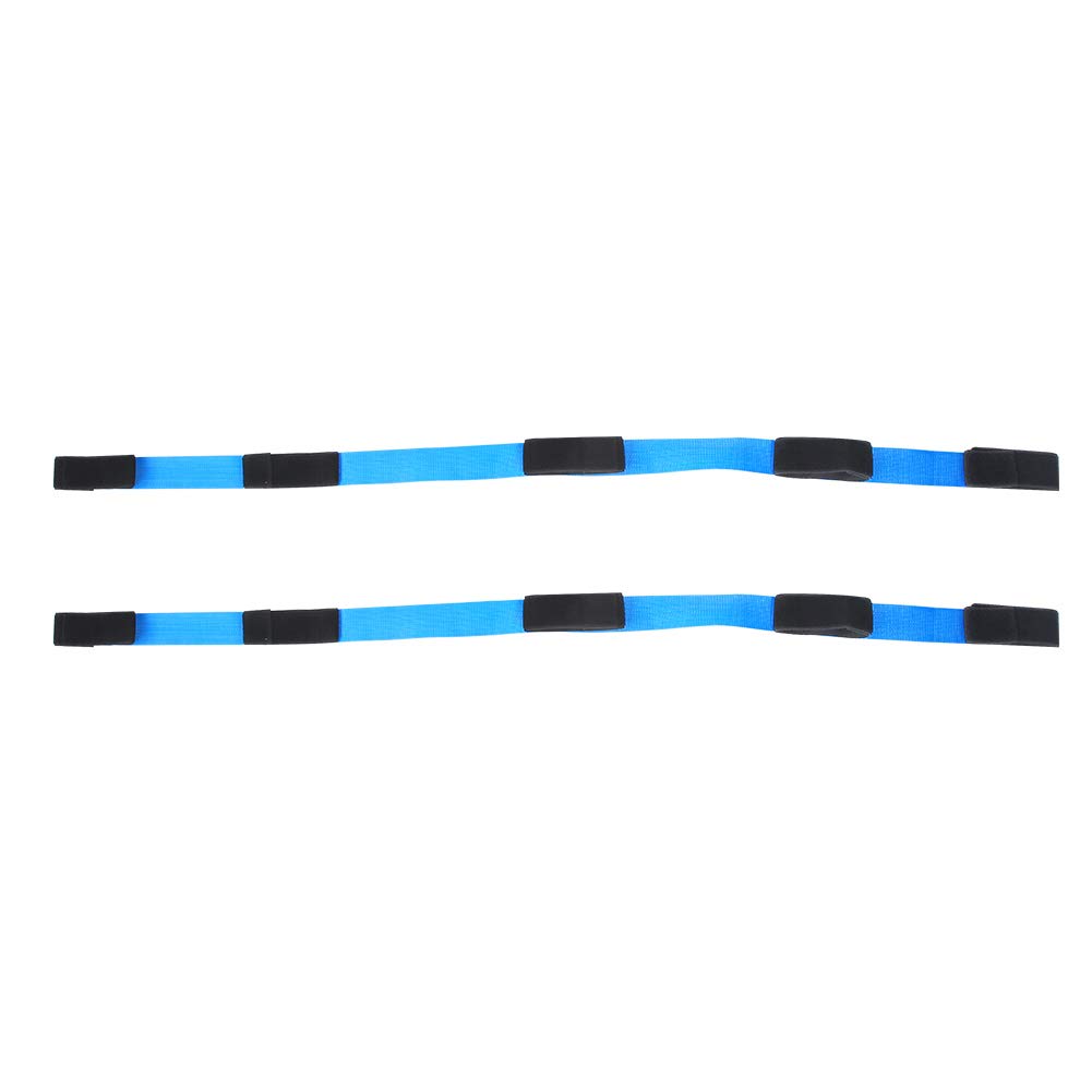 Camidy Team Game Fastening Tape,Ribbon Elastic Cooperative Legged Race Band Outdoor Birthday Team-Building Party Group Game
