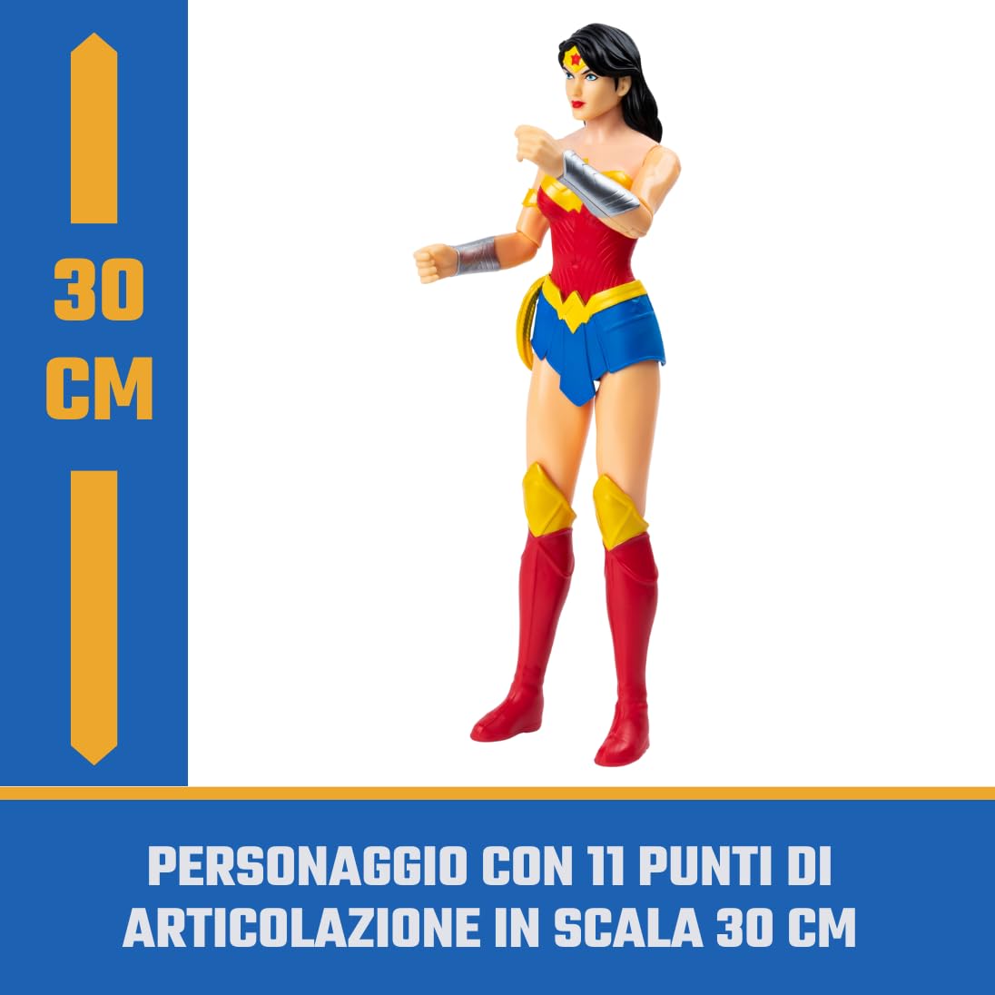 DC Comics 12-Inch Wonder Woman Action Figure, Kids Toys for Boys and Girls