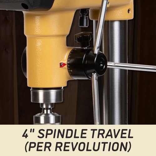 Powermatic 15-Inch Variable-Speed Floor Drill Press, 3/4 HP, 115V 1Ph (Model PM2815FS)