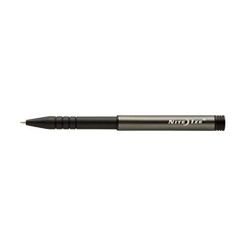Nite Ize IP2-09-R7 INKA Key Chain Pen, Everyday Carry Full Size and Quick Use Pen, Charcoal