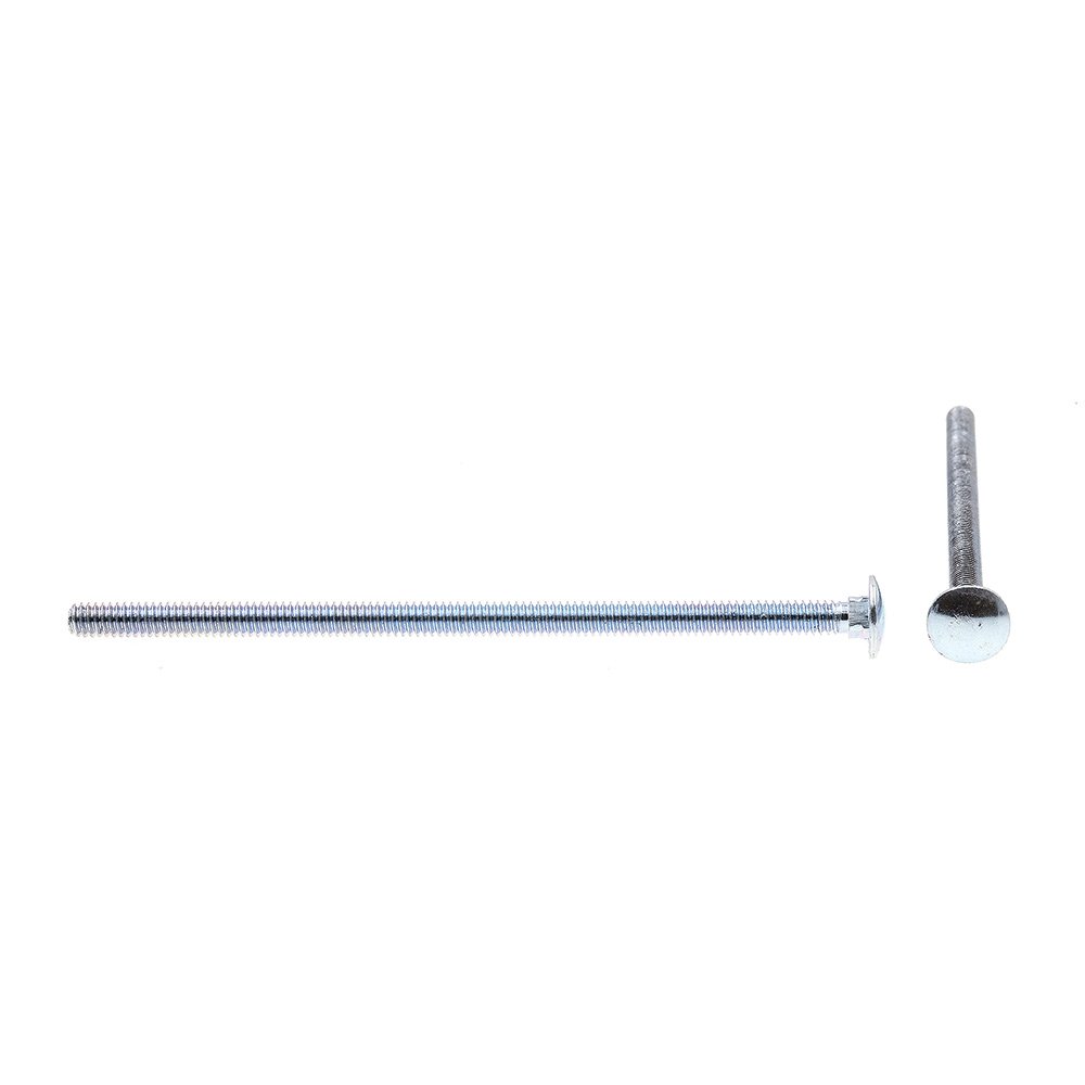 Prime-Line 9062642 Carriage Bolts, 1/4 in.-20 X 5-1/2 in., A307 Grade A Zinc Plated Steel, 50-Pack