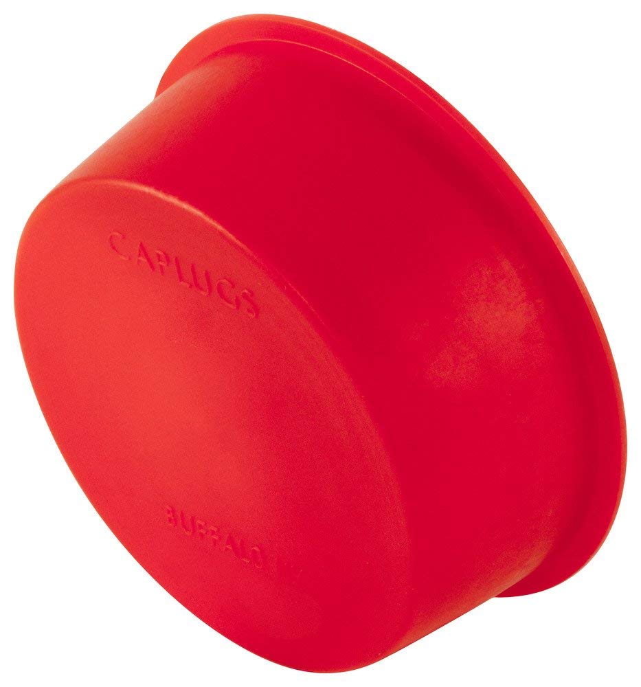Caplugs T-250 T Series â Plastic Tapered Cap and Plug, 20 Pack, Red LD-PE, Cap OD 2.333" x Plug ID 2.602" Protective Closures, Dust and Moisture Seals, MIL Spec, SAE Fittings, Hydraulic (99394324)