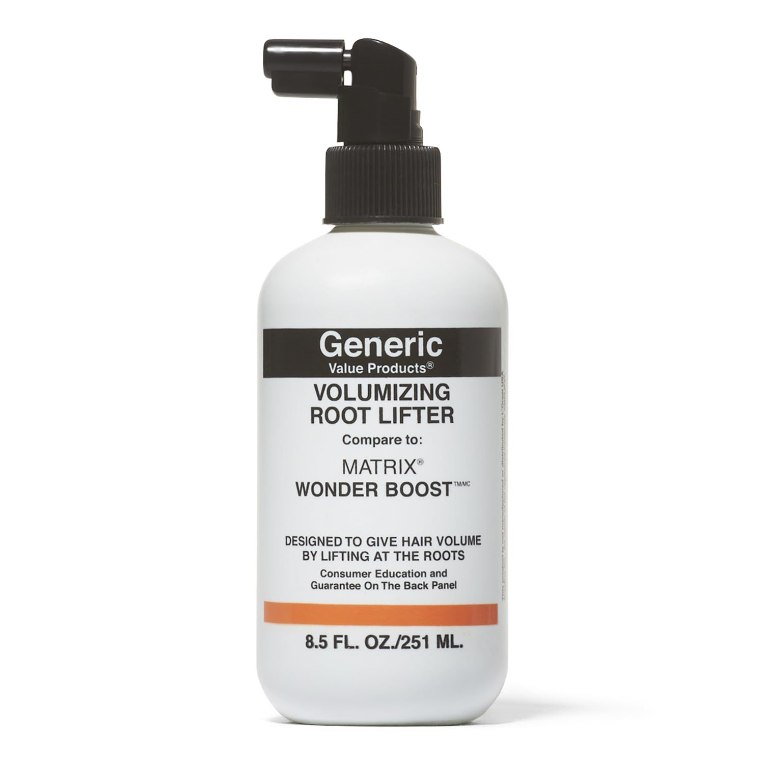Generic Value Products Volumizing Root Lifter, For All Hair Types, Weightless, Humidity-Resistant, Adds Body, Medium to Firm Control, 8.5 Oz