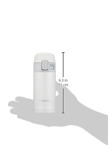 Zojirushi Stainless Mug, 1 Count (Pack of 1), White, 200 milliliters