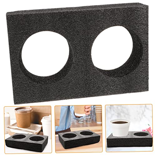 Alipis 4 pcs Takeaway Cup Holder Door Dash Beer Pong Pool Float Floating Drink Holder for Pool Milk Tea Packing Tray Foam Pool Floats Takeout Bowl Racks Drink Cup car epe Pearl Cotton