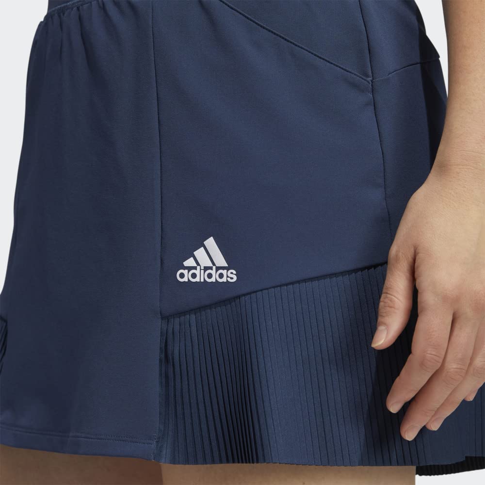 adidas Women's Standard Sport Performance Golf Skort, Crew Navy, Large