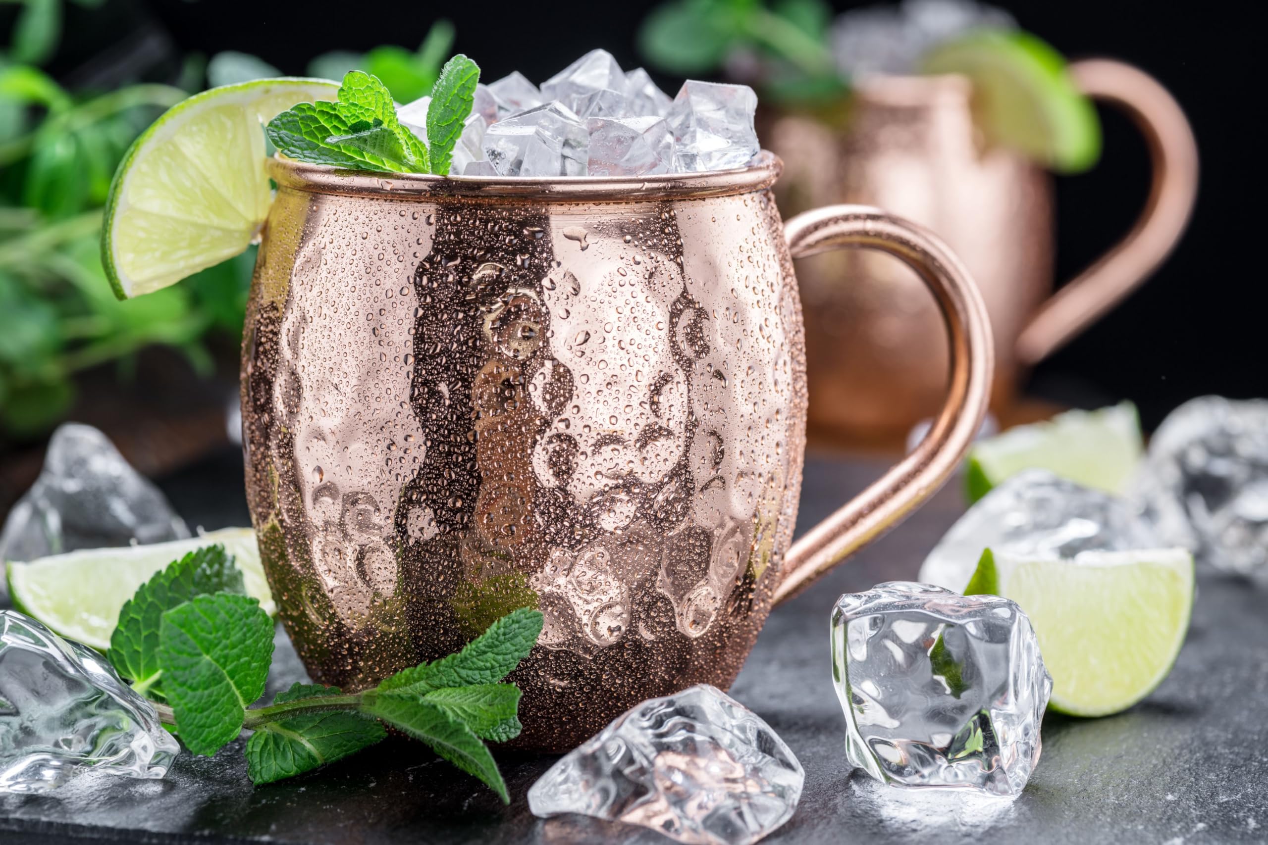 Alchemade 100% Pure Copper Barrel 16 Ounce Mug Perfect For Moscow Mules, Other Cocktails, Or Your Favorite Drinks - Will Keep Beverages Colder Longer