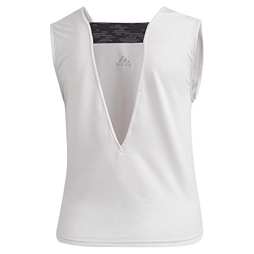 adidas Women's Tennis Camo Tank Primeblue Dark Gray/Black Small