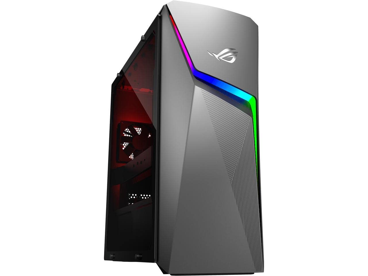 ASUS ROG Strix GL10 Premium Gaming Desktop | AMD Ryzen 9 5800X | 16GB RAM | 1TB SSD+1TB HDD | NVIDIA GeForce RTX 4090 | Gray | Windows 11 | with USB3.0 HUB Bundle