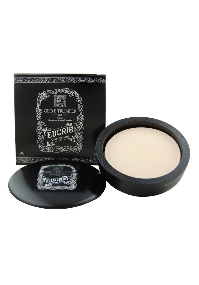 Geo F. Trumper Eucris Hard Shaving Soap Wooden Bowl 80g