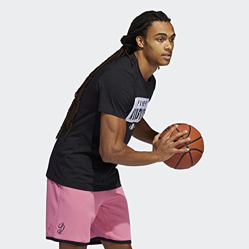 adidas Men's Dame Ext Ply Opponent Advisory Tee, Black, Medium